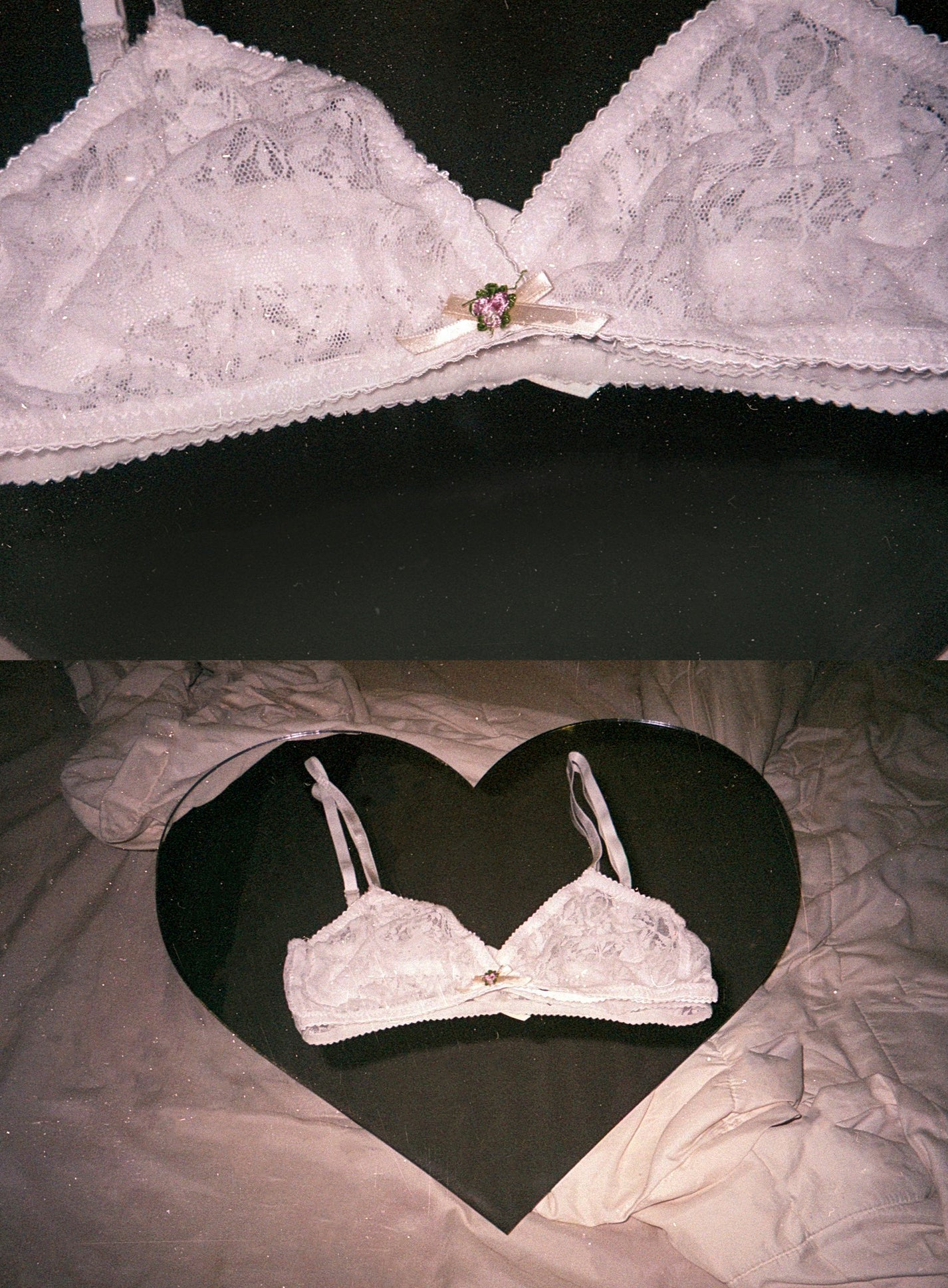 Daniela white lace bra – misscrofton